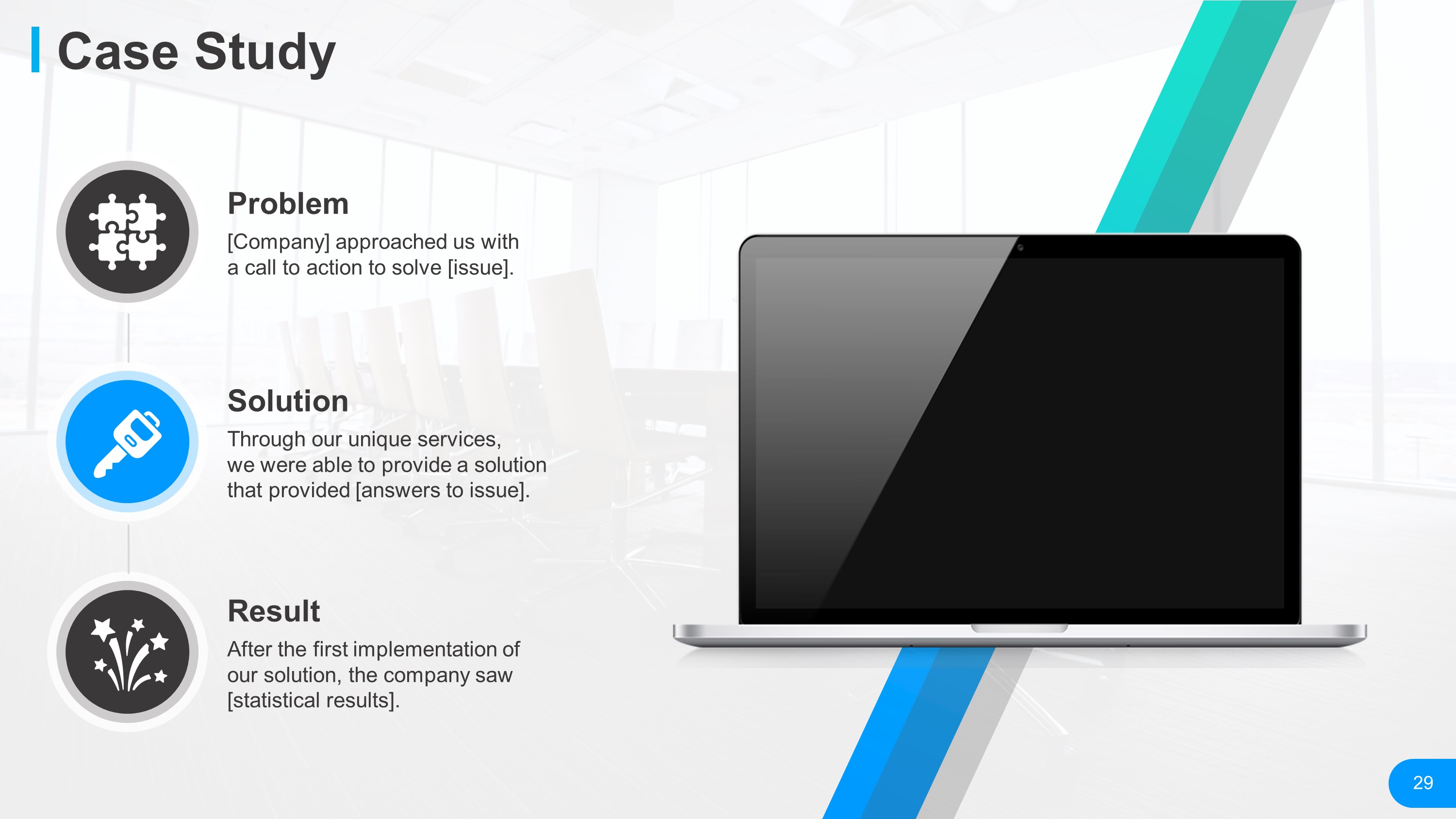 Free Download Circular Gradient Powerpoint Tempaltes | SlideStore