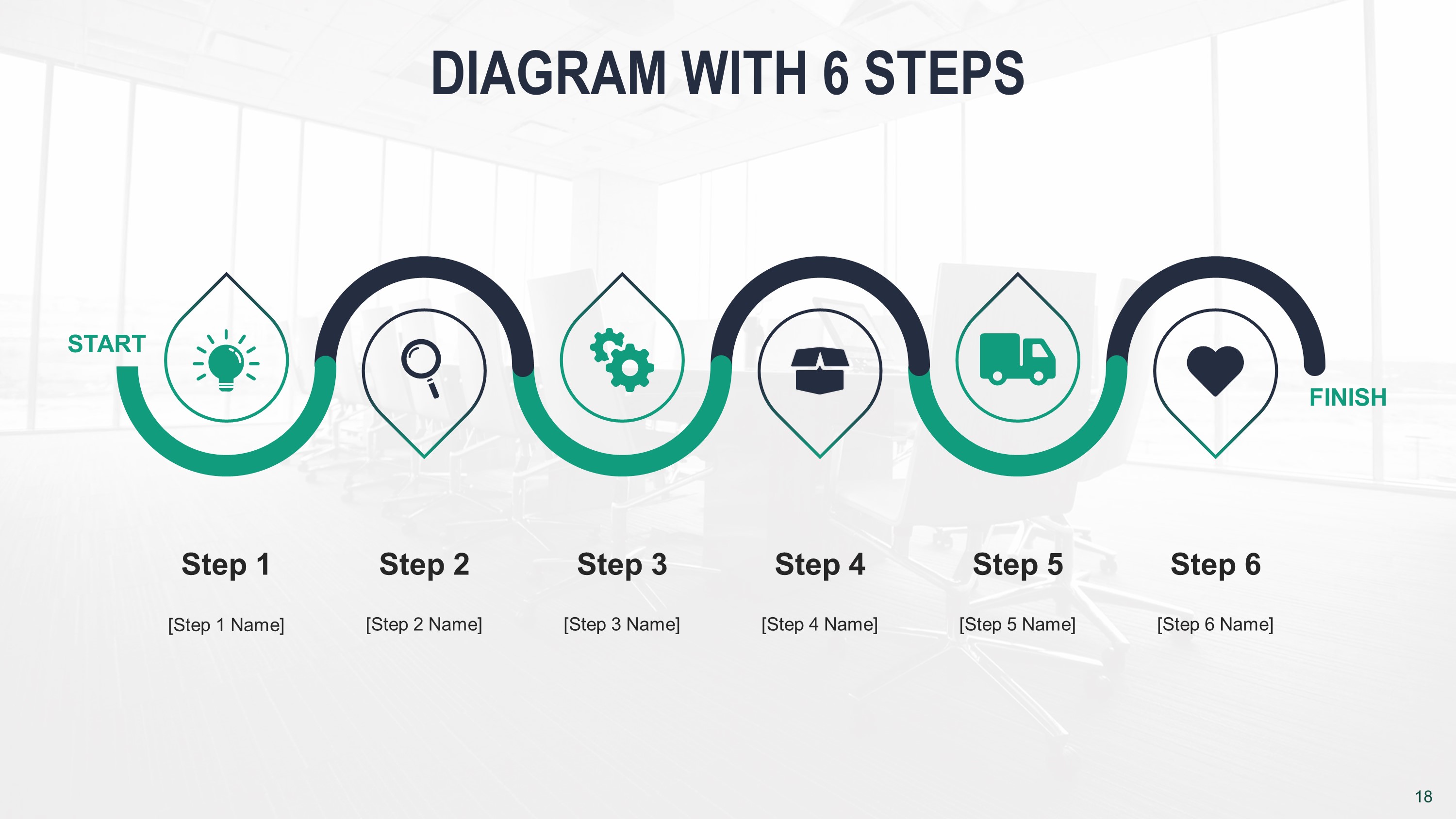 Free Sleek Teardrop PowerPoint Presentation Templates | SlideStore