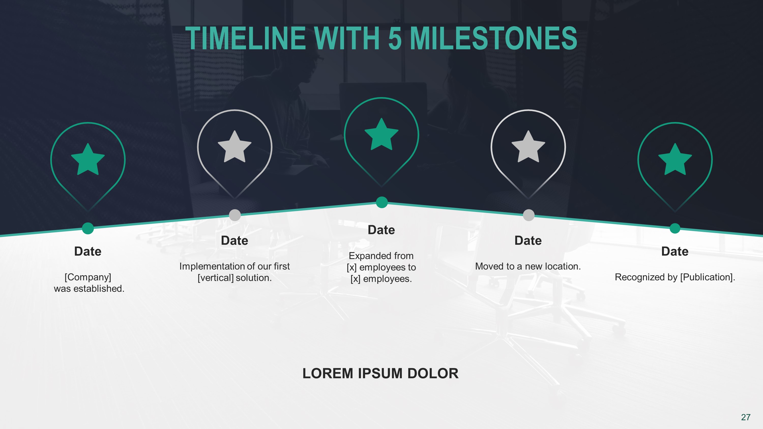 Free Sleek Teardrop PowerPoint Presentation Templates | SlideStore