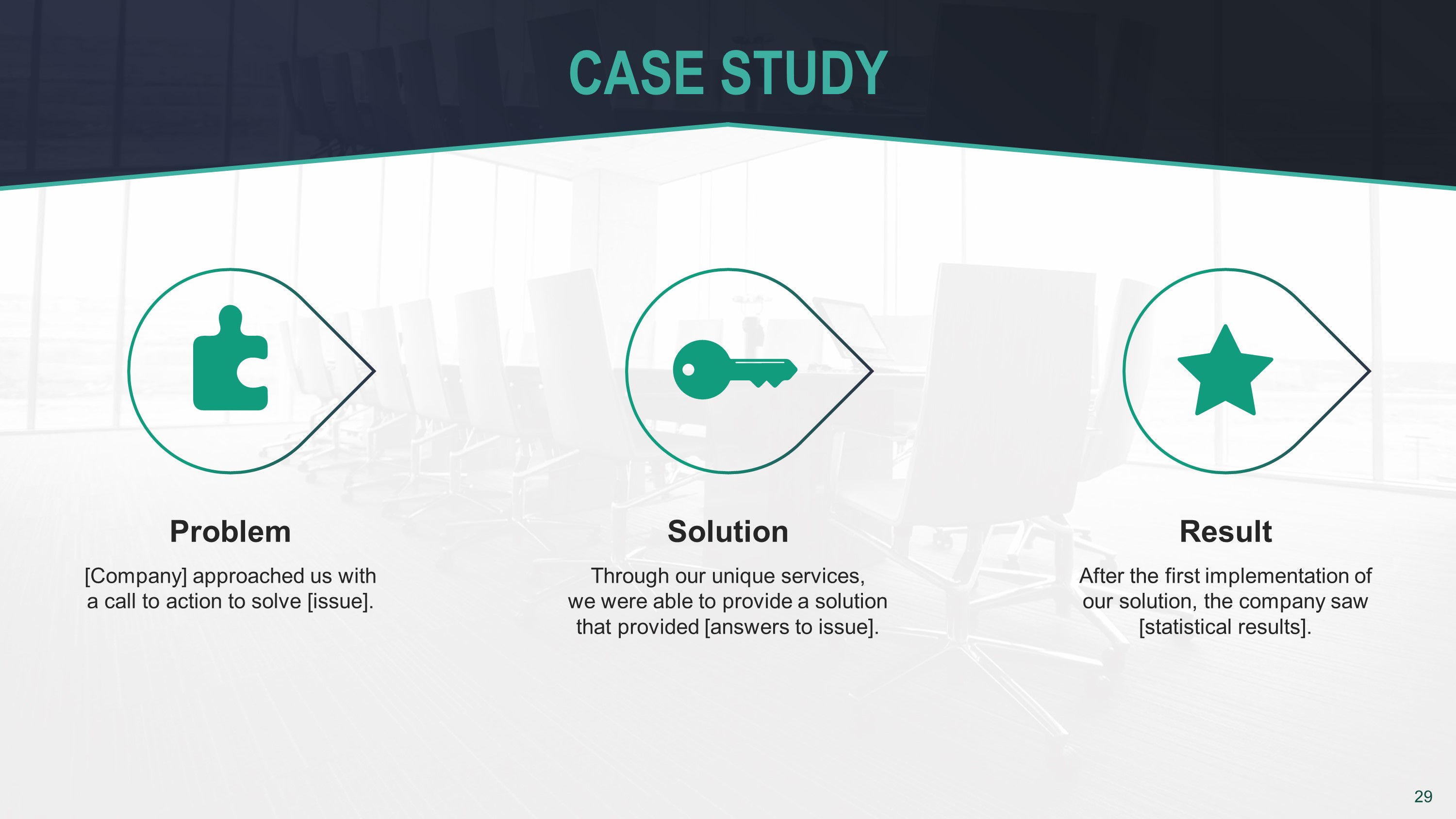 Free Sleek Teardrop PowerPoint Presentation Templates | SlideStore