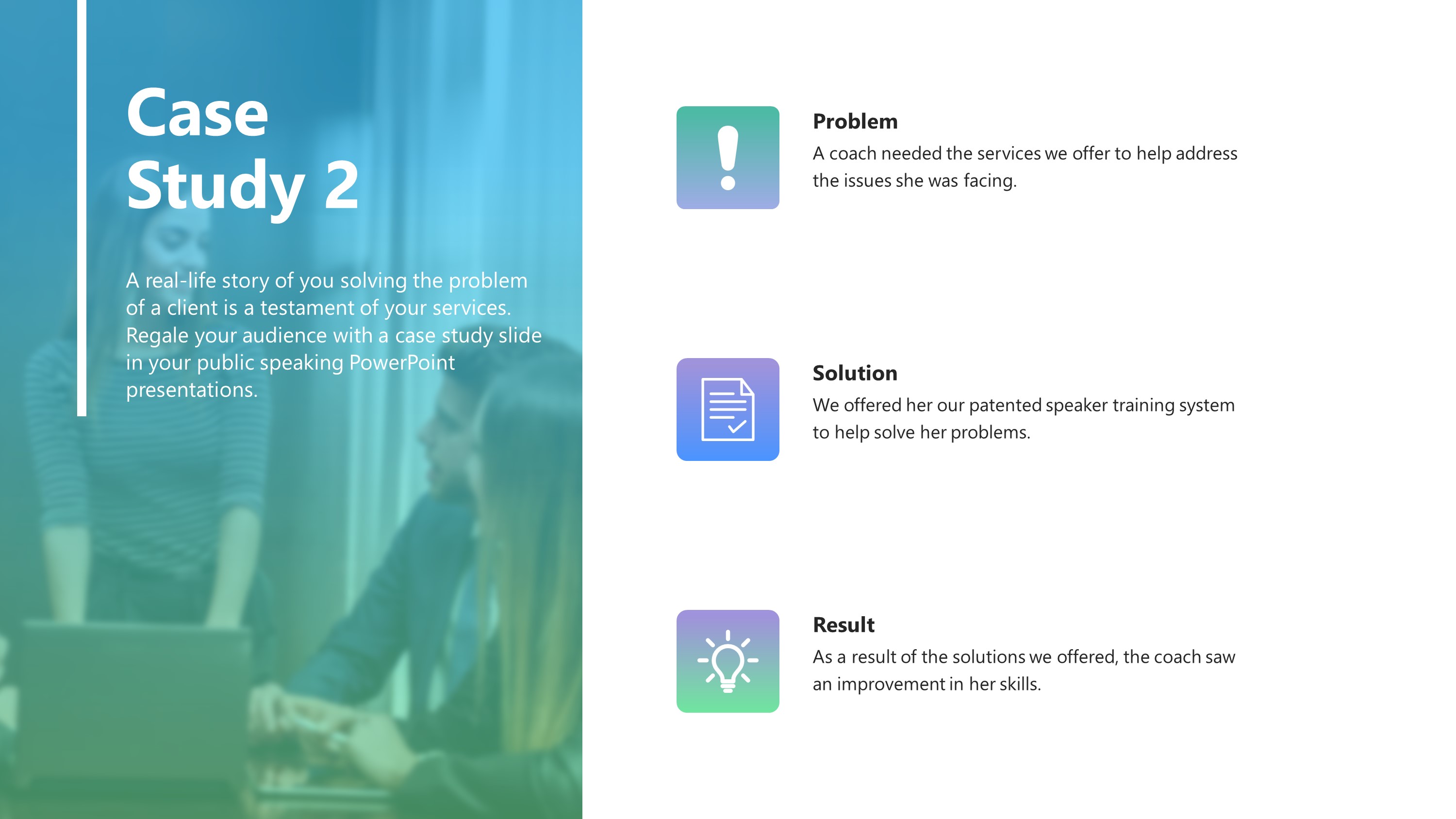 Case Study Template Ppt Free Printable Templates