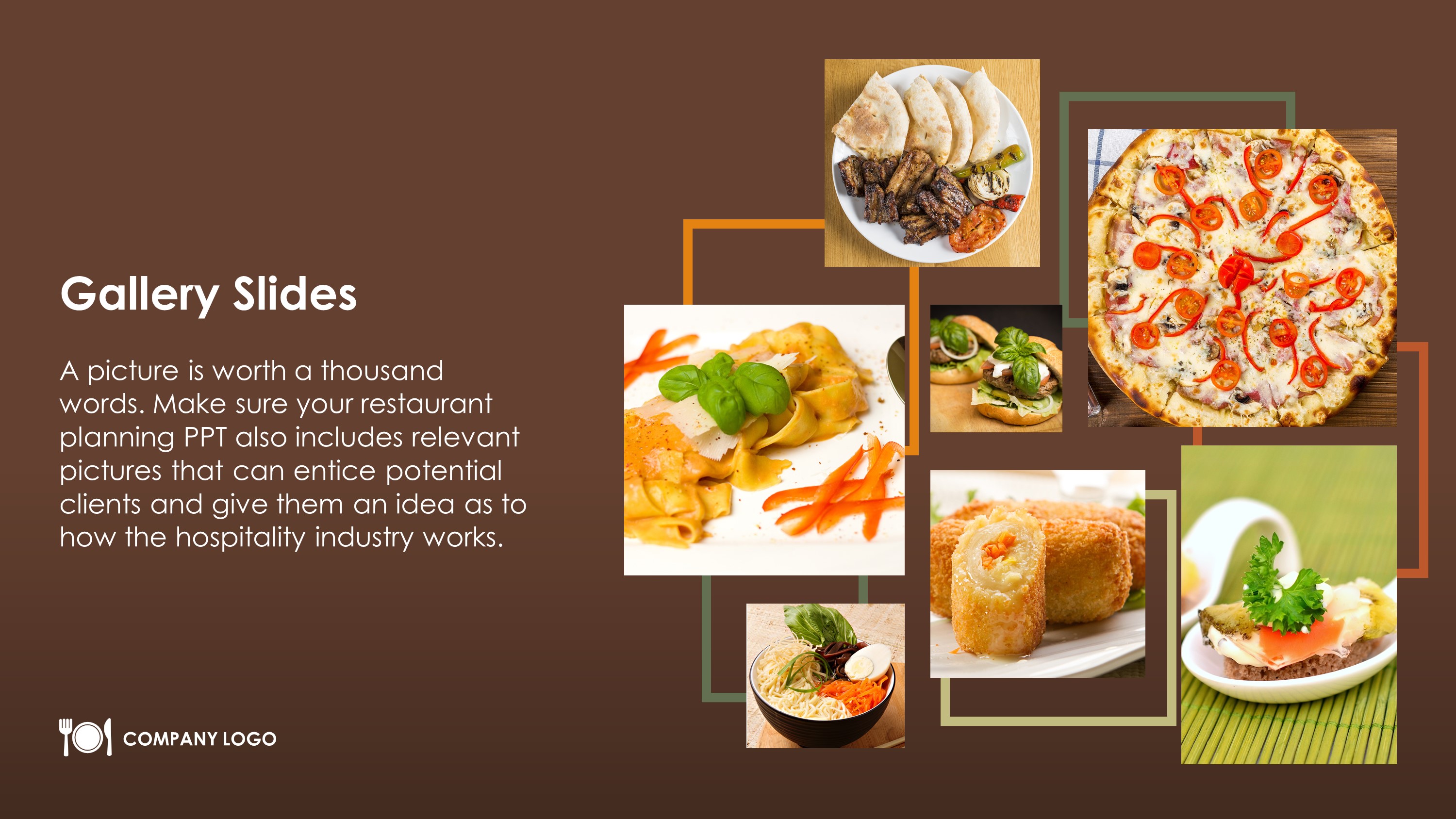 Free Restaurant Gallery Slides PowerPoint Slide Templates SlideStore