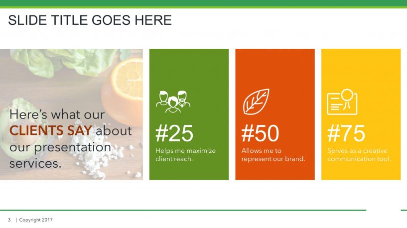 Download Free Food PPT Slide Presentation Templates | SlideStore