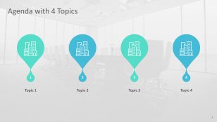 Free Modern Teardrop Corporate Theme for PowerPoint Presentation