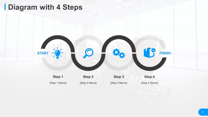 Free Download Circular Gradient Powerpoint Tempaltes | SlideStore